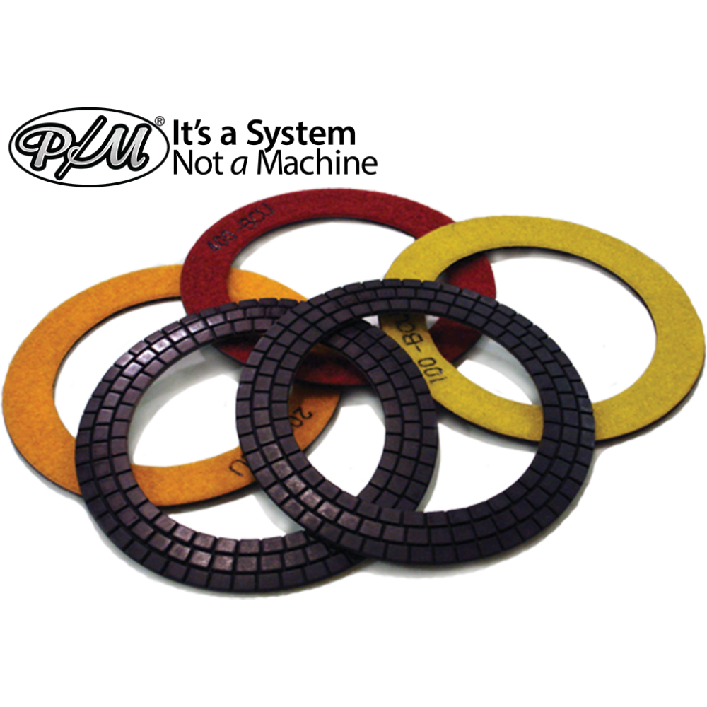 STI 7-inch Ring-type Polishing Pads - Substrate Technology