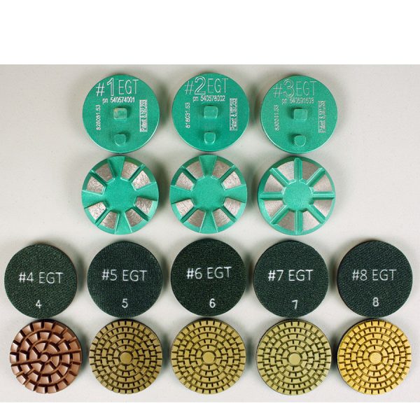 EGT Diamond System ”“ Concrete Polishing ”“ Dry Process