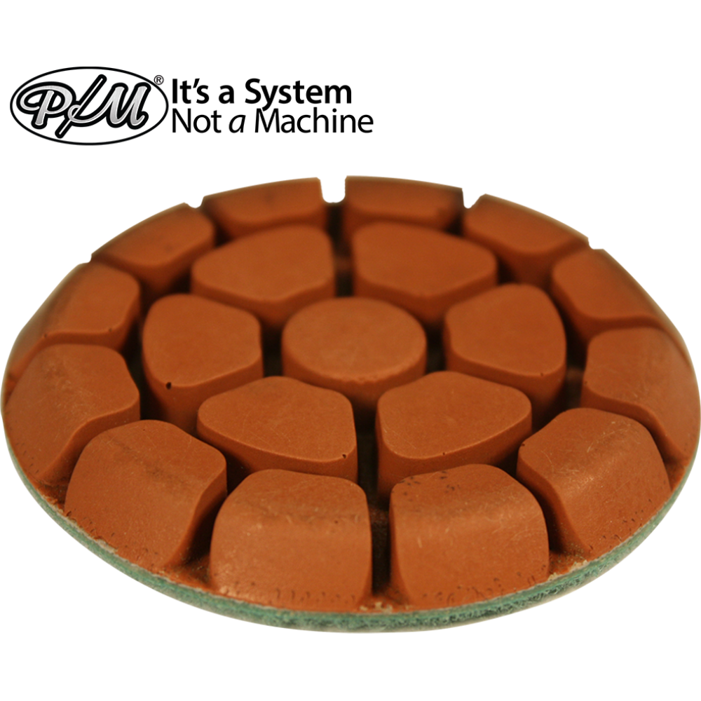 STI Terrazzo REDZ - Terrazzo Polishing Pads - Substrate Technology