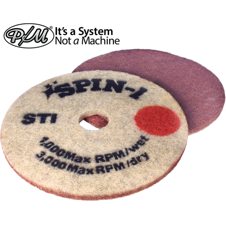 SPIN-1 Concrete Polishing Pads - Substrate Technology